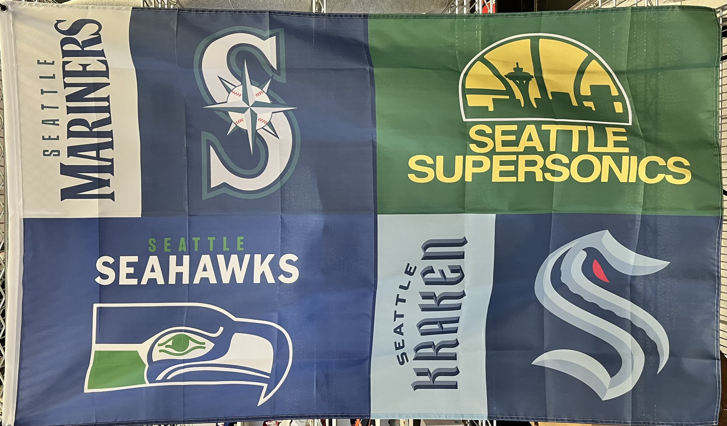 Seattle Seahawks Party Flags