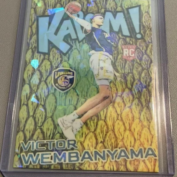 Victor Wembanyama Card - Etsy