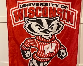 Bucky Badger Logo - Etsy