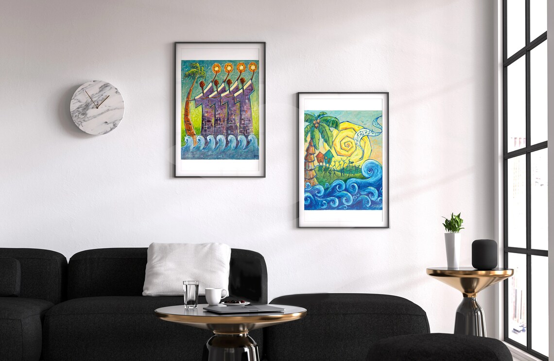 Caribbean Riddims Art Print | Etsy