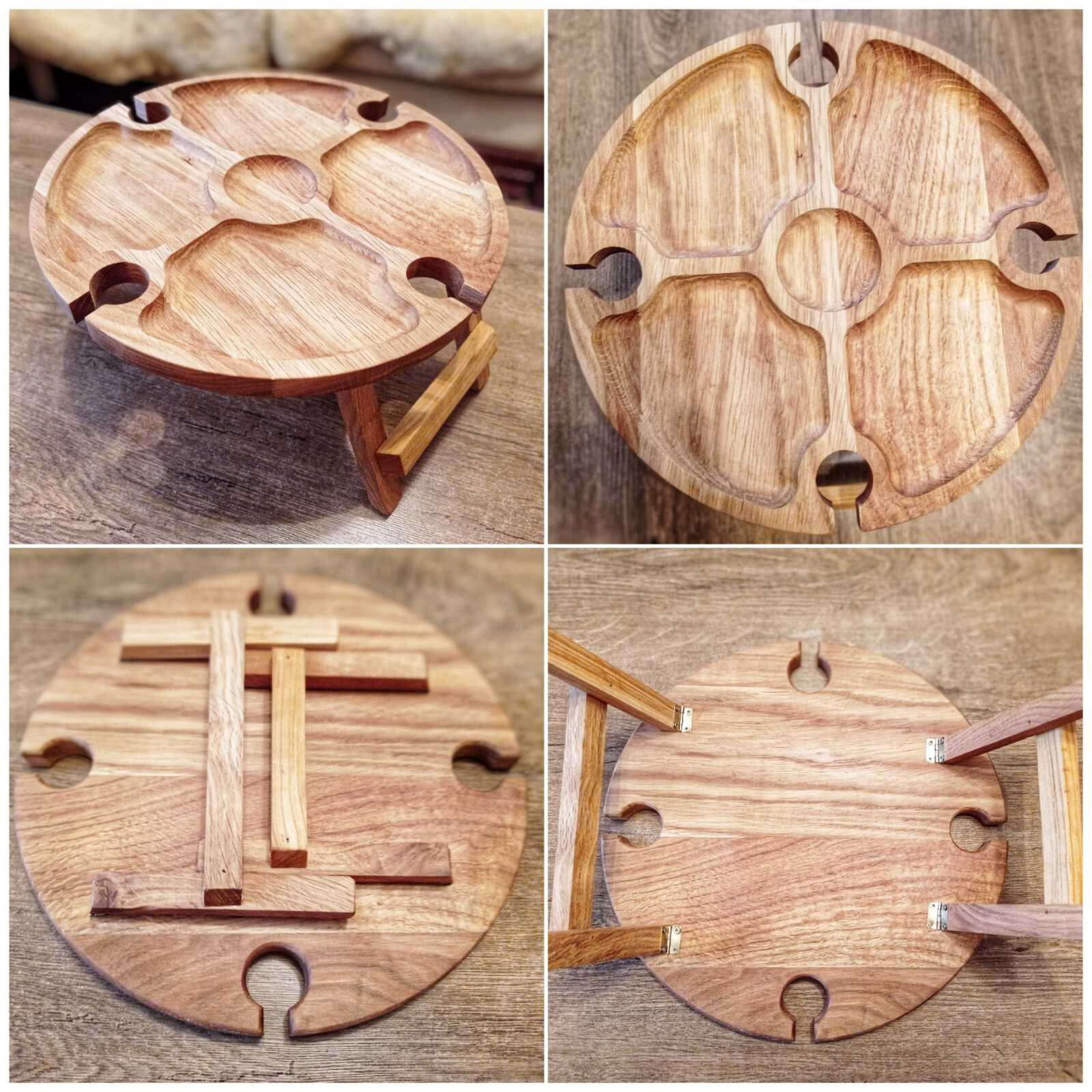 Wine Table Folding Table | Etsy UK