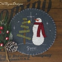 Snowman Candle - Etsy