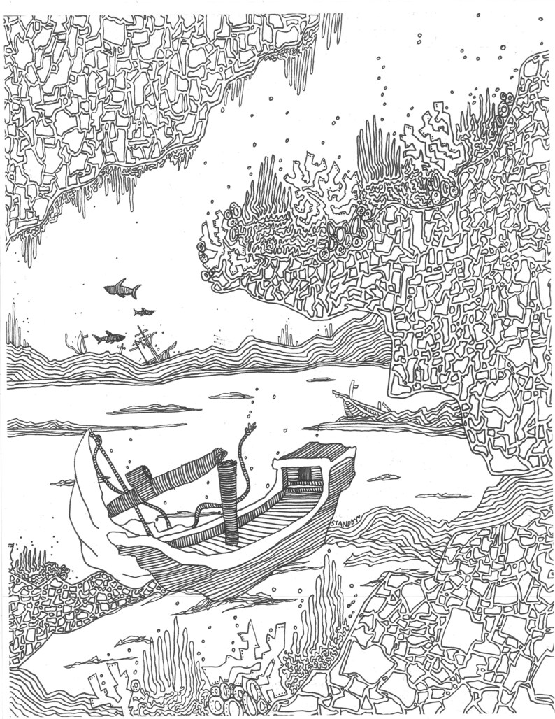 Sunken Ship Digital Download - Etsy