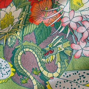 Yin Dragon Vanitas | Risograph Print | Still Life Art - Etsy