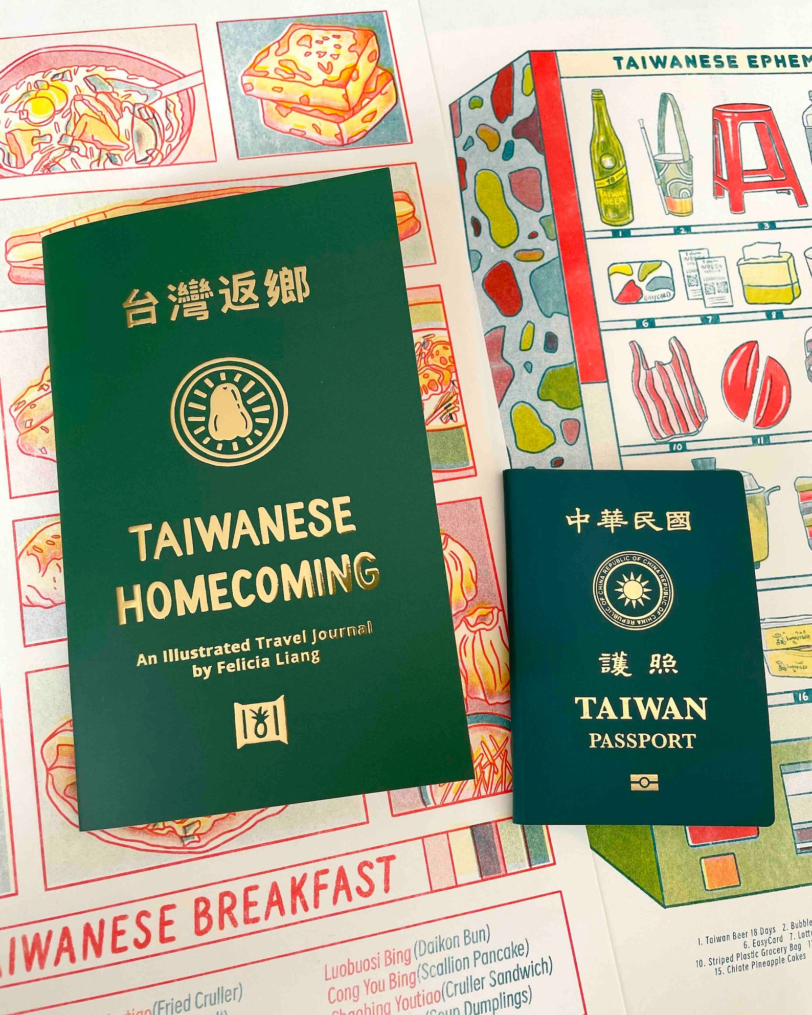 Taiwanese Homecoming Book | Art Book | Travel Journal - Etsy