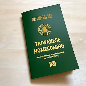 Taiwanese Homecoming Book | Art Book | Travel Journal - Etsy