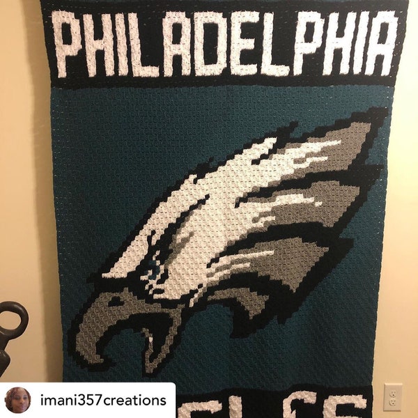 Crochet Eagles Blanket - Etsy