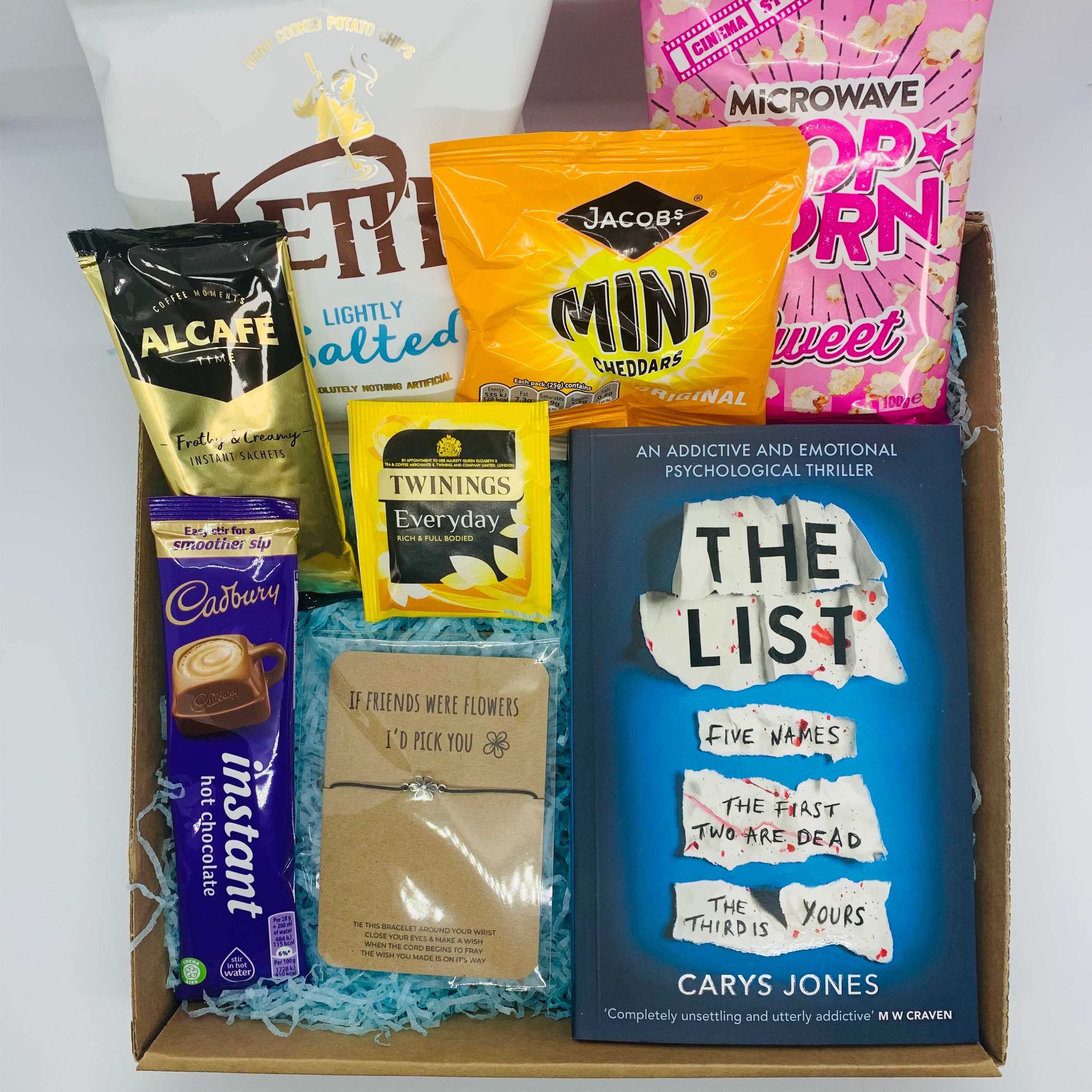 Book Gift Box Ladies Savoury Book Box Modern Thriller | Etsy