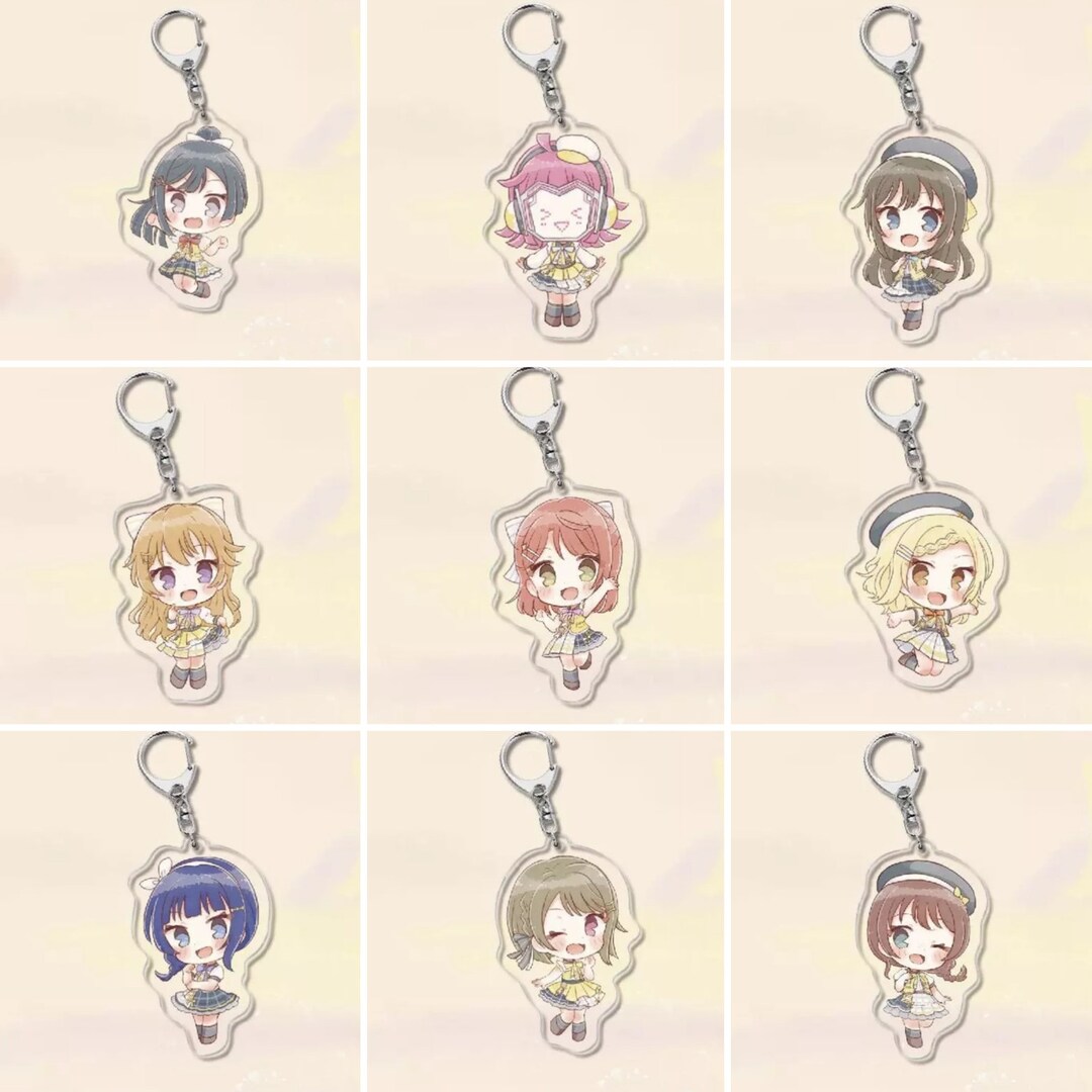 Love Live Nijigasaki High Acrylic Keychain, School Idol Project Acrylic ...