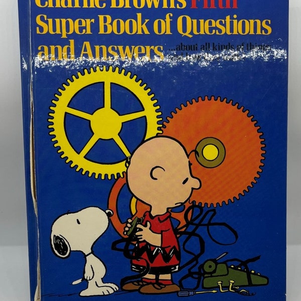 Charlie Brown Book - Etsy