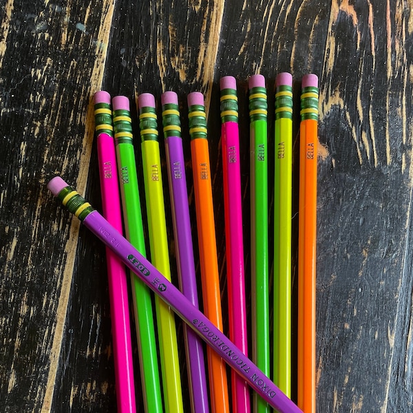 Personalized Pencils - Etsy