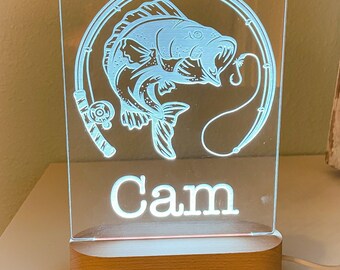 Fish Night Light - Etsy