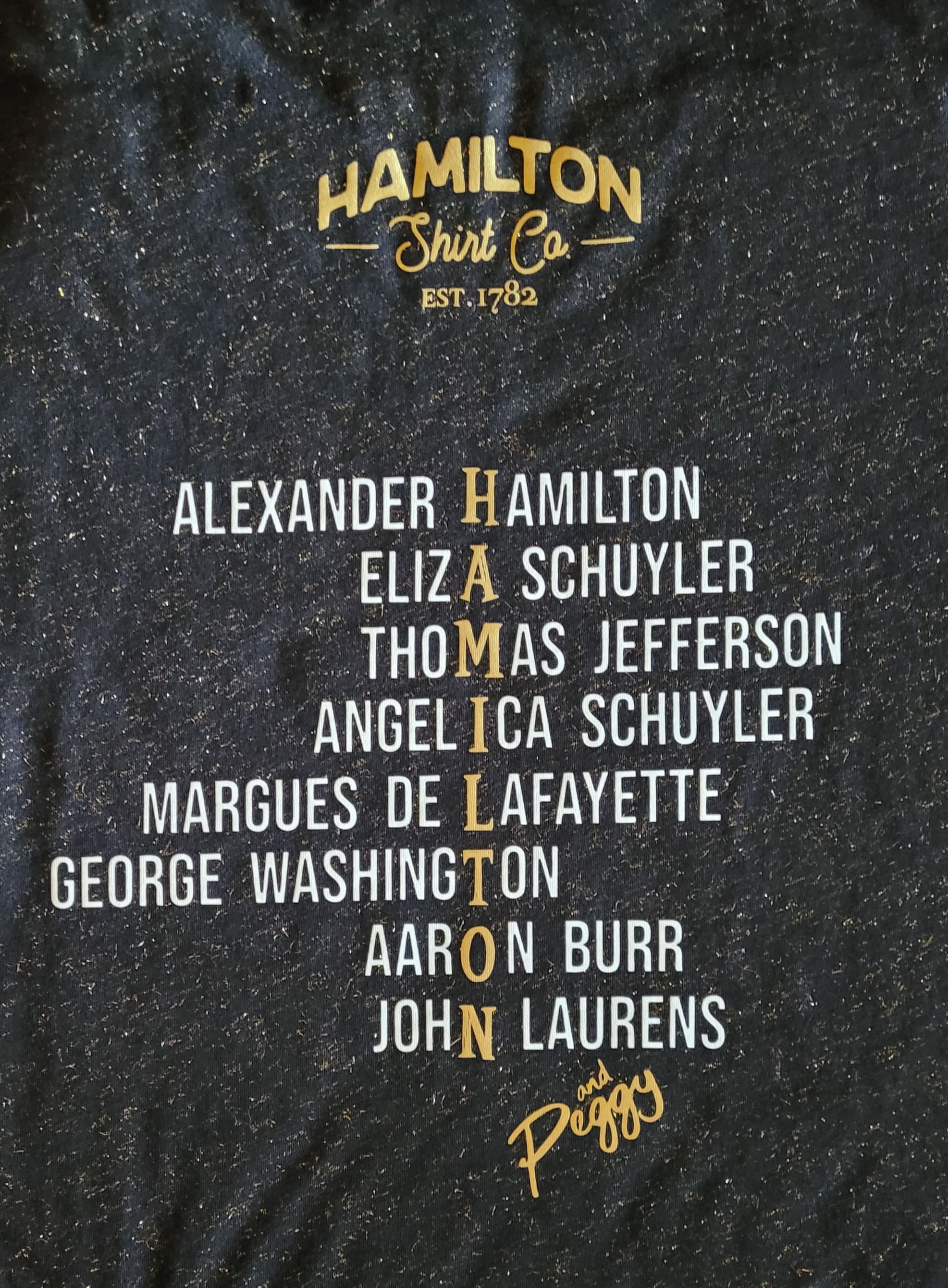 Hamilton Characters List Names Glitter Sublimation Shirt Vector SVG PDF ...