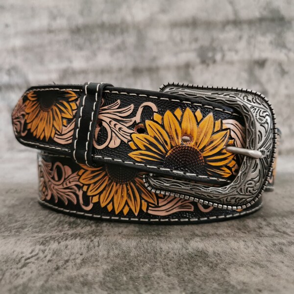 Sunflower Belt - Etsy