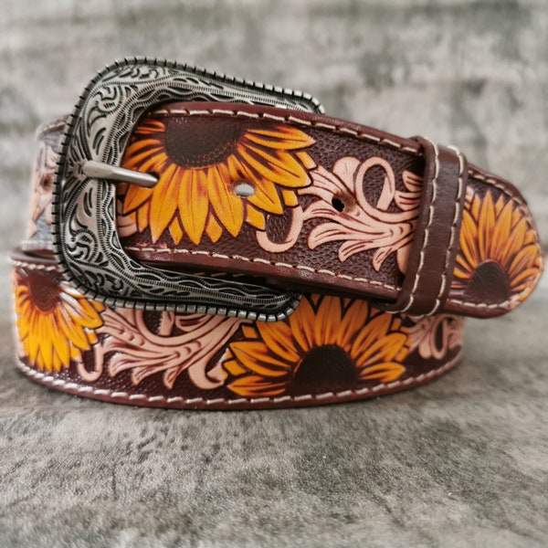 Sunflower Belt - Etsy