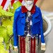 Uncle Sam Figure Paper Mache Art - Etsy