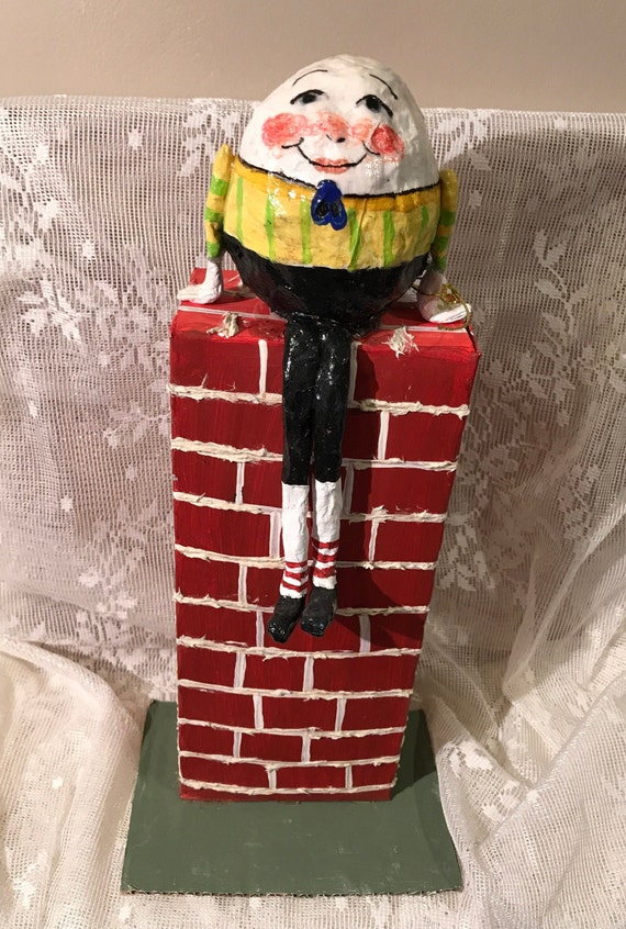 Paper Mache Humpty Dumpty | Etsy