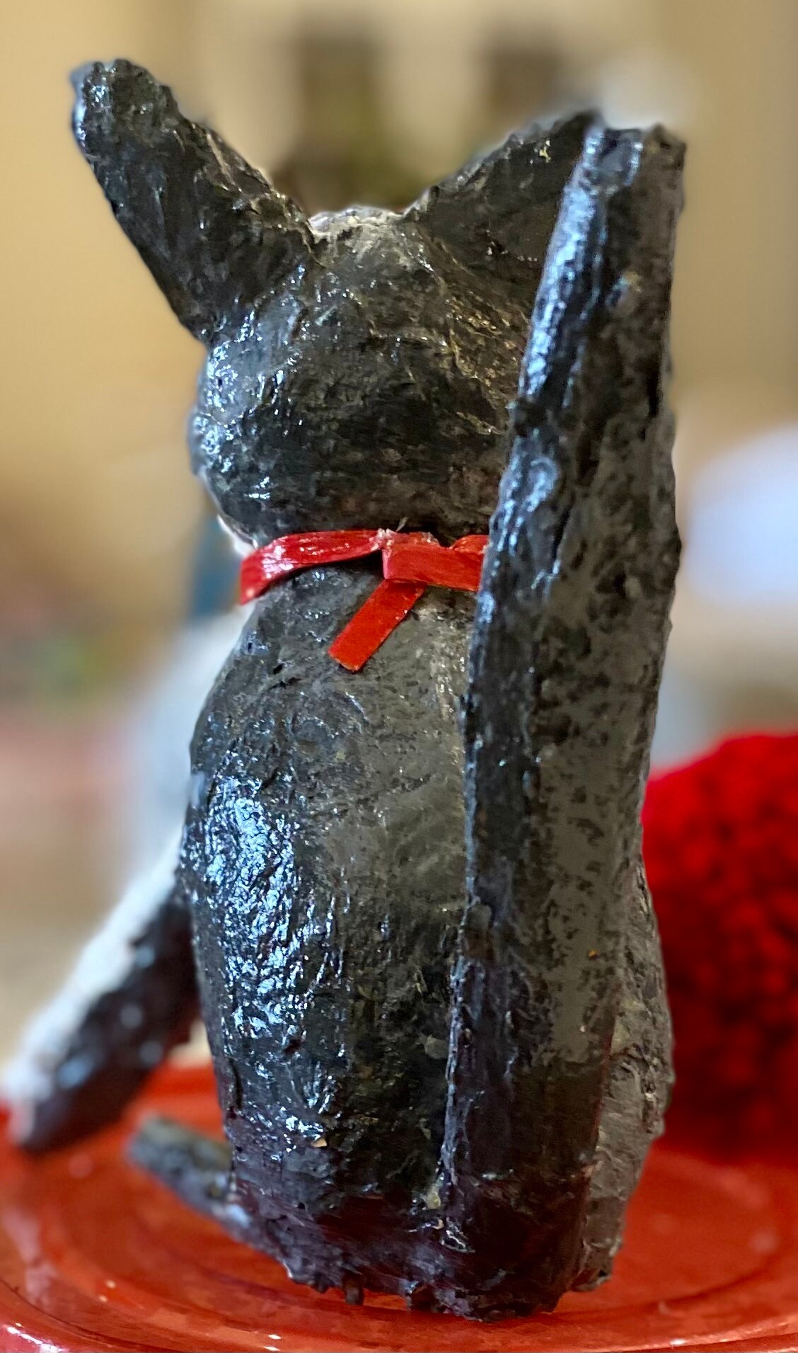 Paper Mache Kitty Cat - Etsy