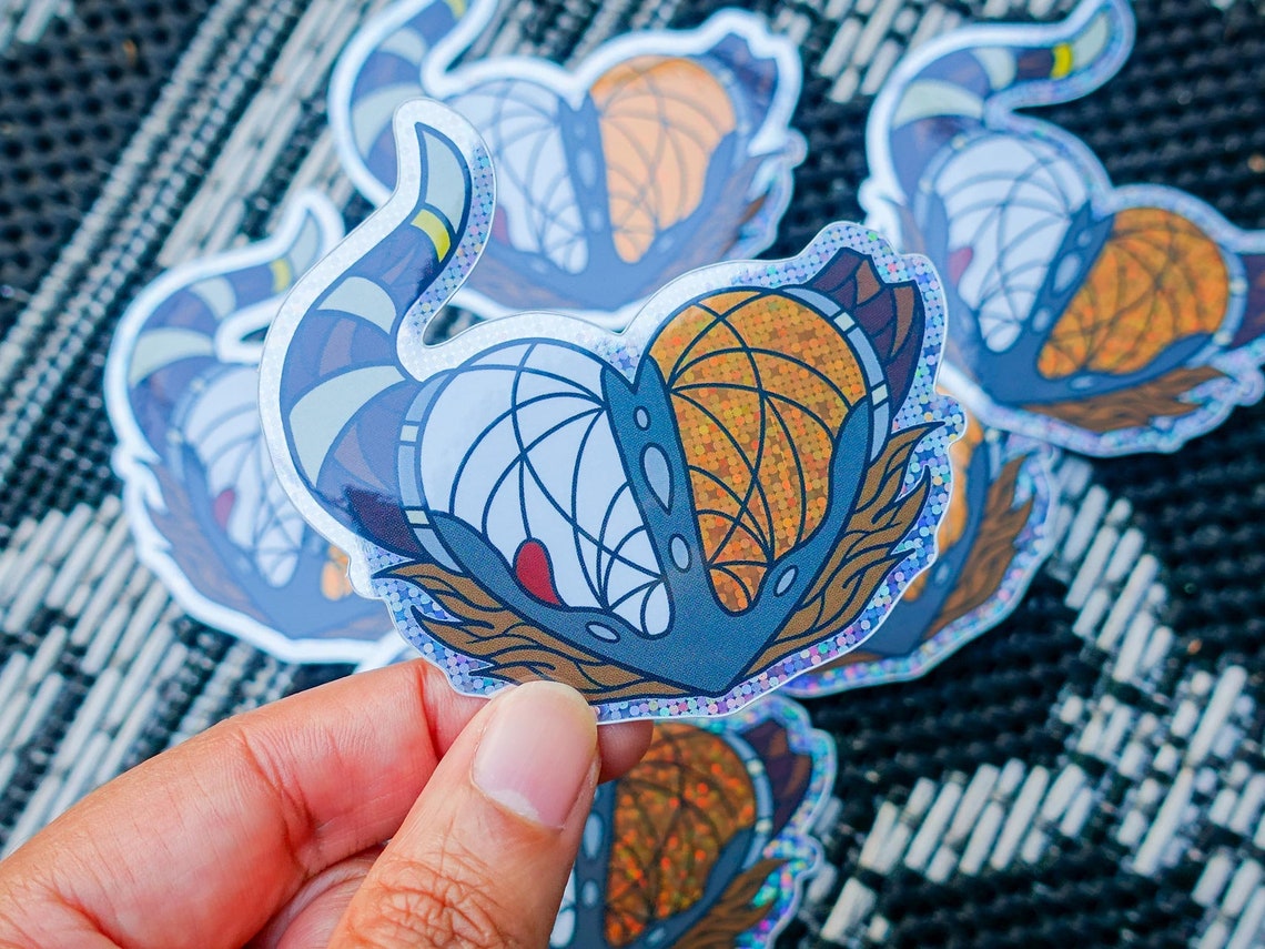 Heartbreaker Glitter Sticker Decal | Etsy