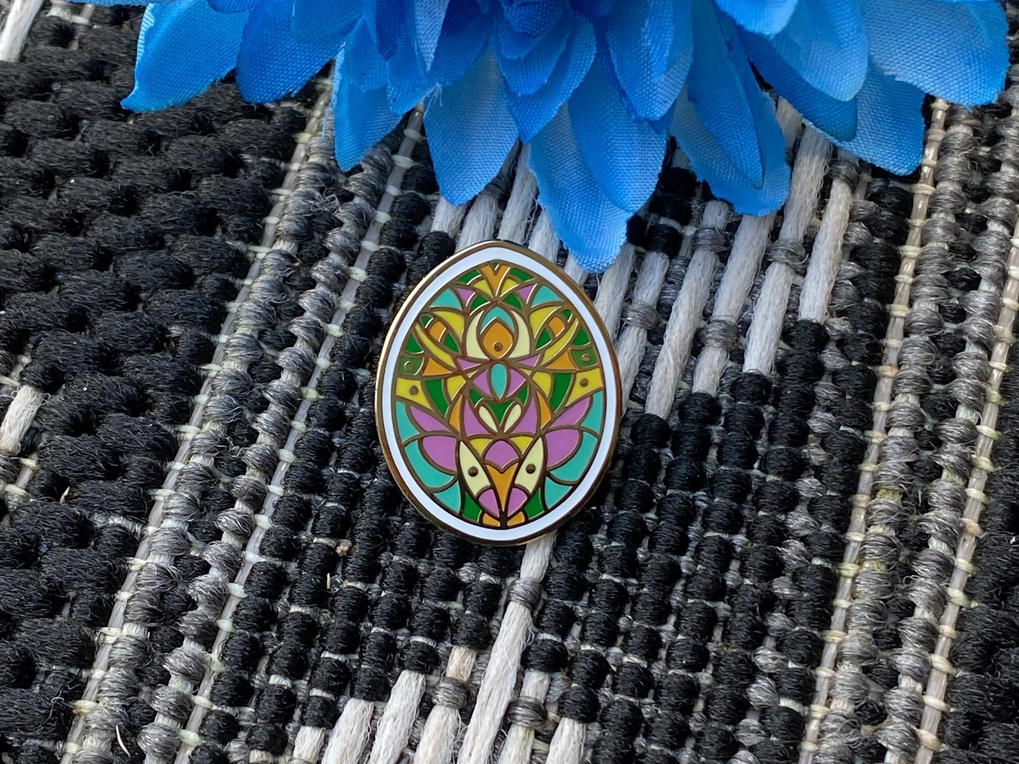 The Gem Egg Enamel Pins - Etsy