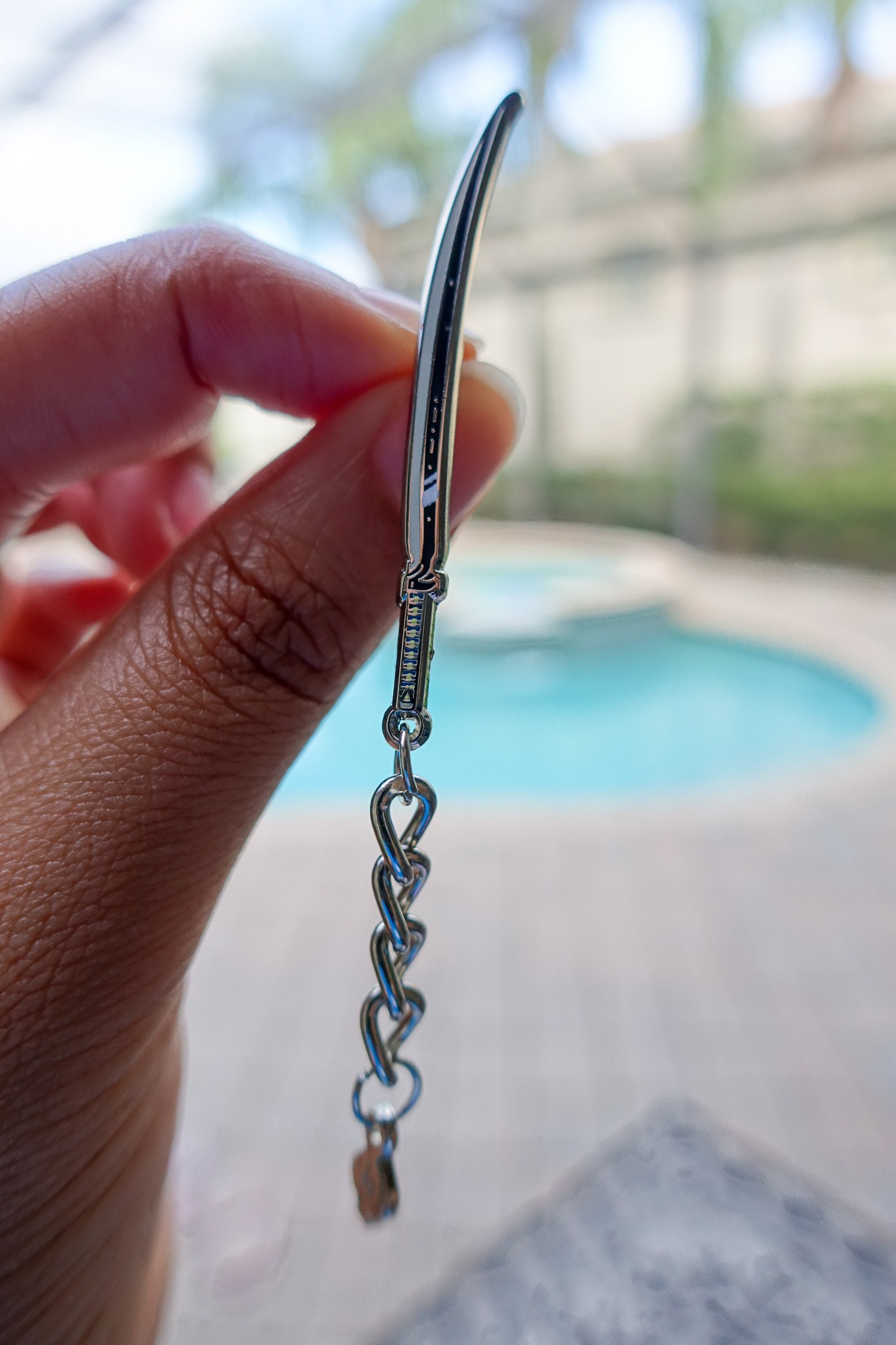 A Hunter's Charmed Katana Enamel Pin | Etsy