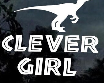 Clever Girl Sticker - Etsy