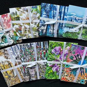 Early Spring at Yellow Lake - Card Set - Etsy