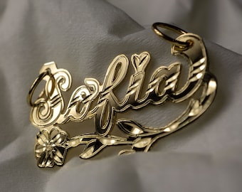 Customized Gold Name Plate Handmade - Etsy