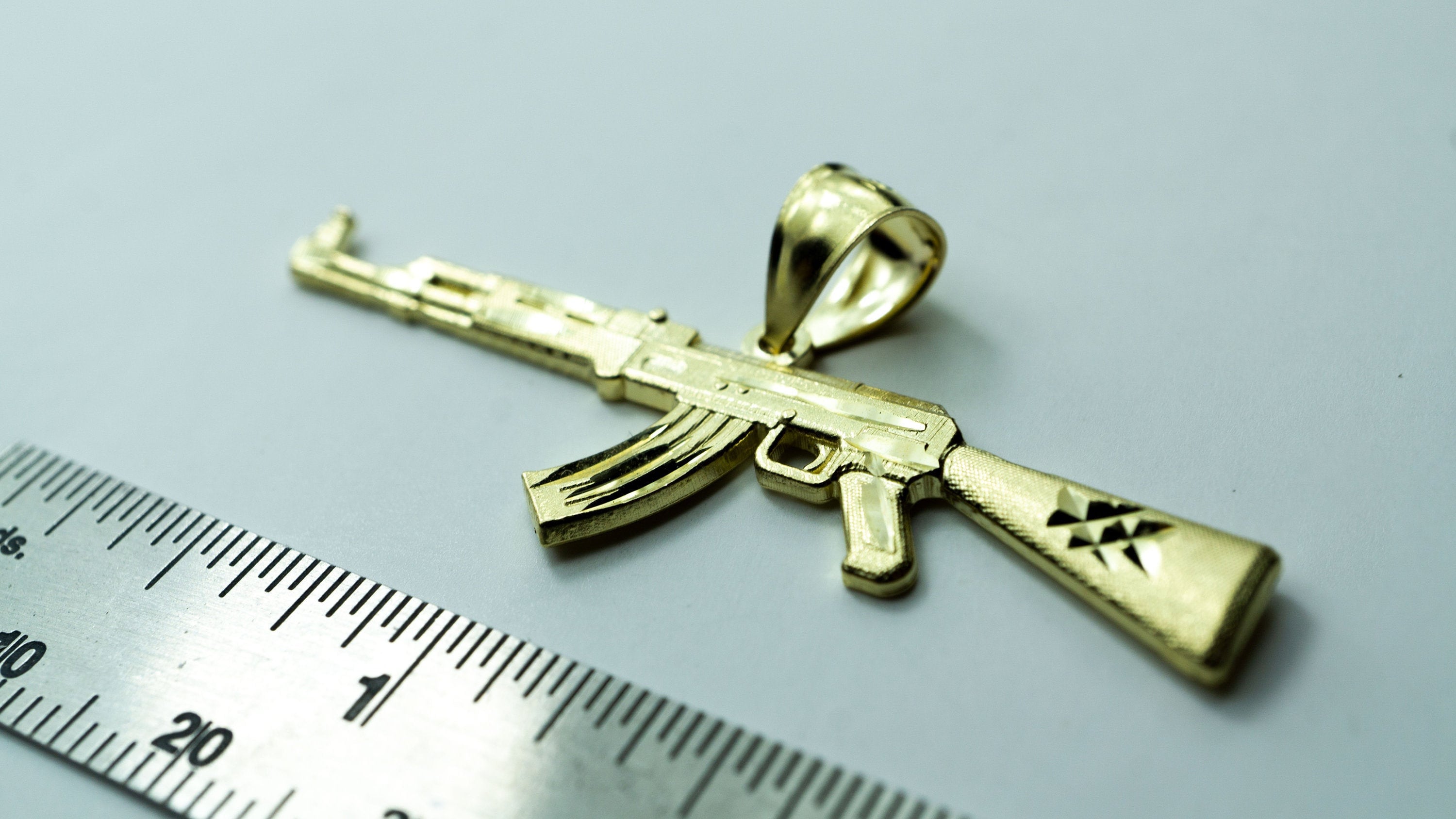 Authentic 10k Gold Guns Collection for Men & Women - Etsy Canada