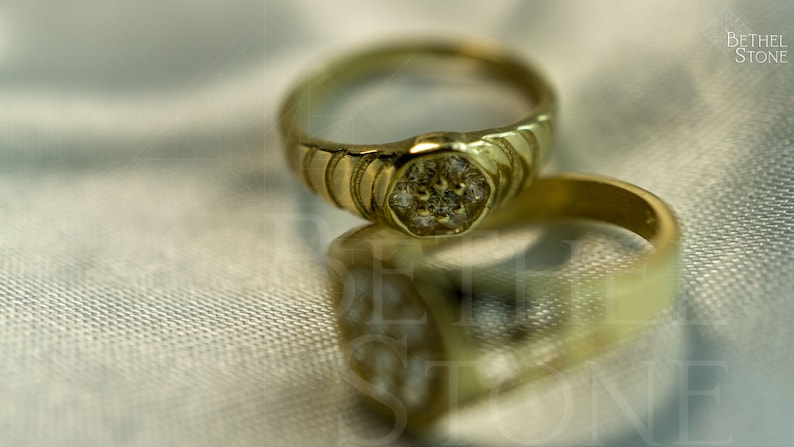 Authentic 10k Gold Various Baby Shower Toddler Kids Ring : Dollar Sign ...