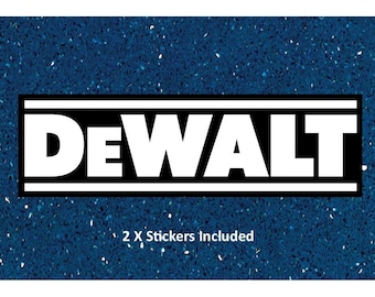 9x Personalised Tool / Toolbox Decal Stickers, High Quality Vinyl ...