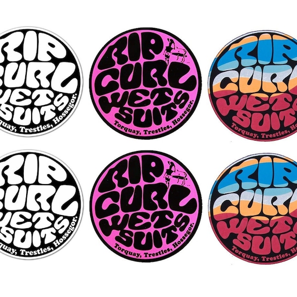 Surf Stickers - Etsy