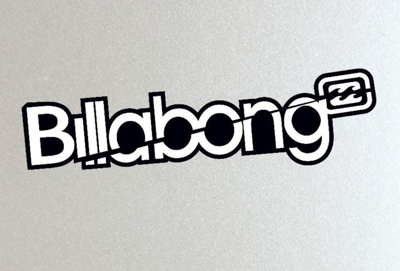 Billabong Custom Mixed Surf Board Stickers Set X 4 Car Bike | Etsy