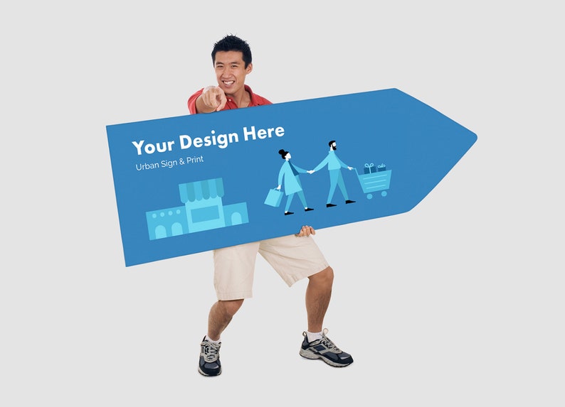 Arrow Spinner Signs | Directional Signs | Custom Sidewalk Signs ...