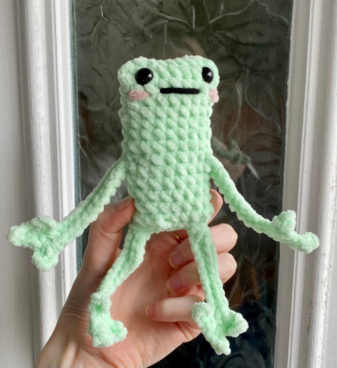 Long Legs Frog Crochet Pattern Leggy Frog No Sew Crochet Pattern ...