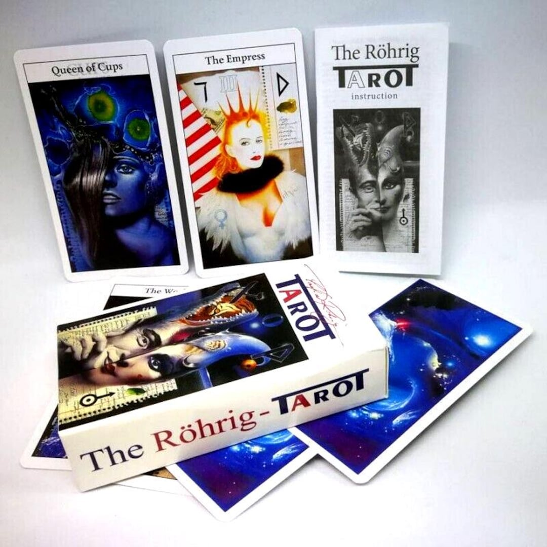 Tarot Oracle Cards Deck the Röhrig Tarot 78 Cards Rohrig 78 Manual Eng ...