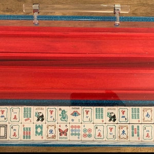 Acrylic Mah Jongg Set Limited Edition - Etsy