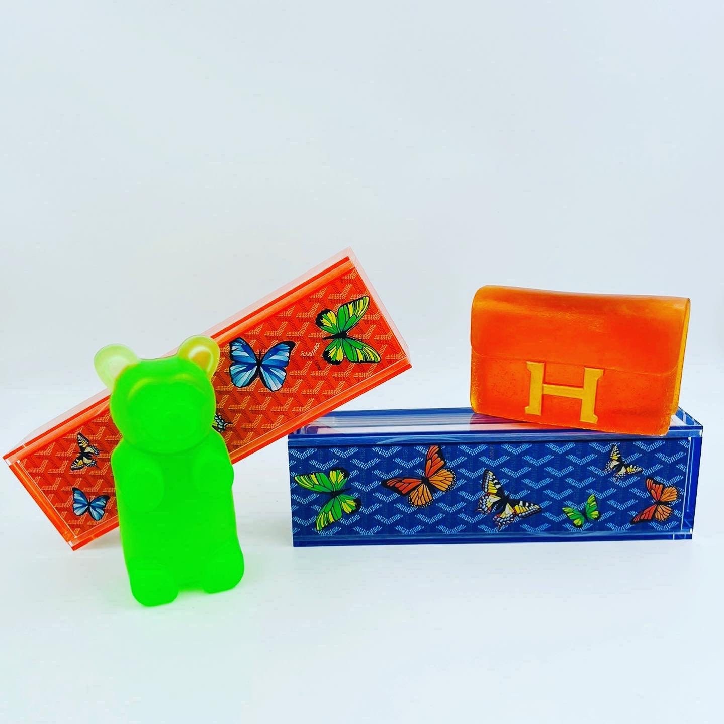 Rummikub Rummy Acrylic Set With Tiles and Racks - Etsy