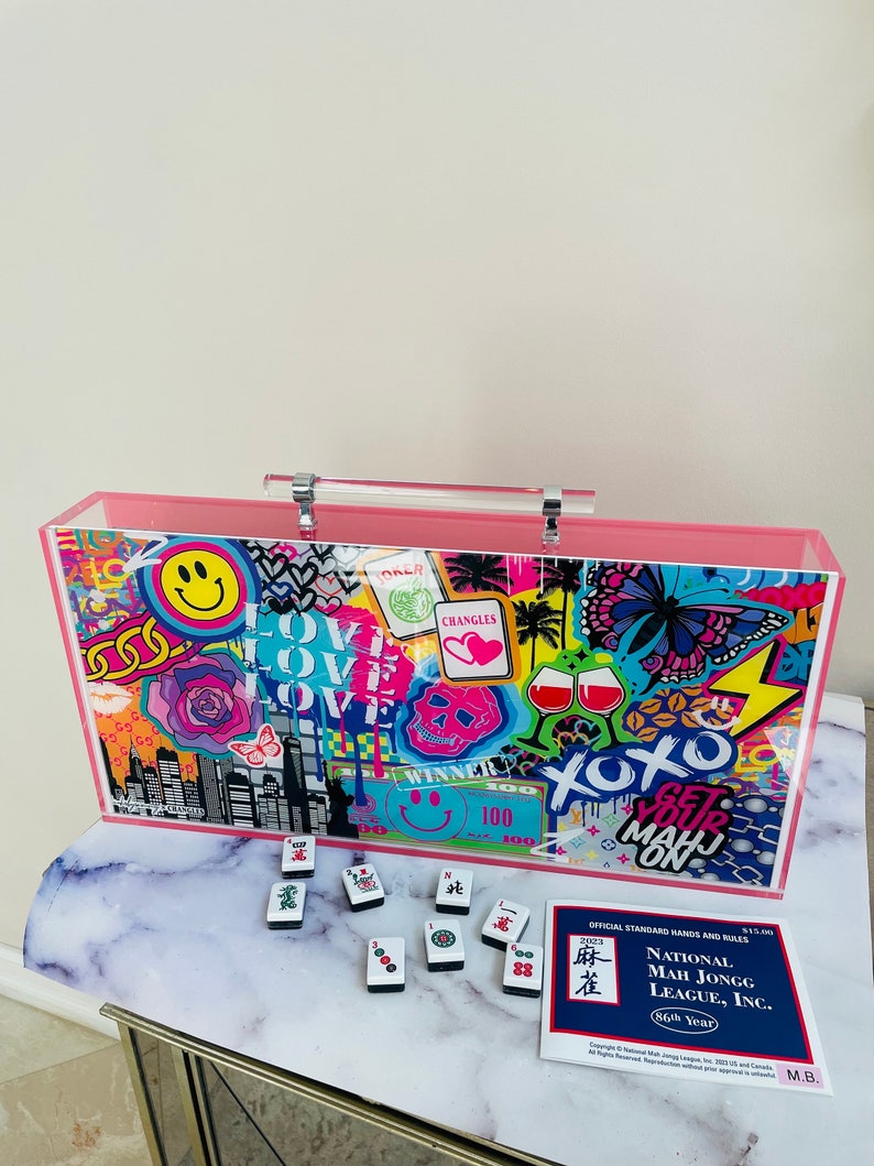 Acrylic Mah Jongg Set Limited Edition - Etsy