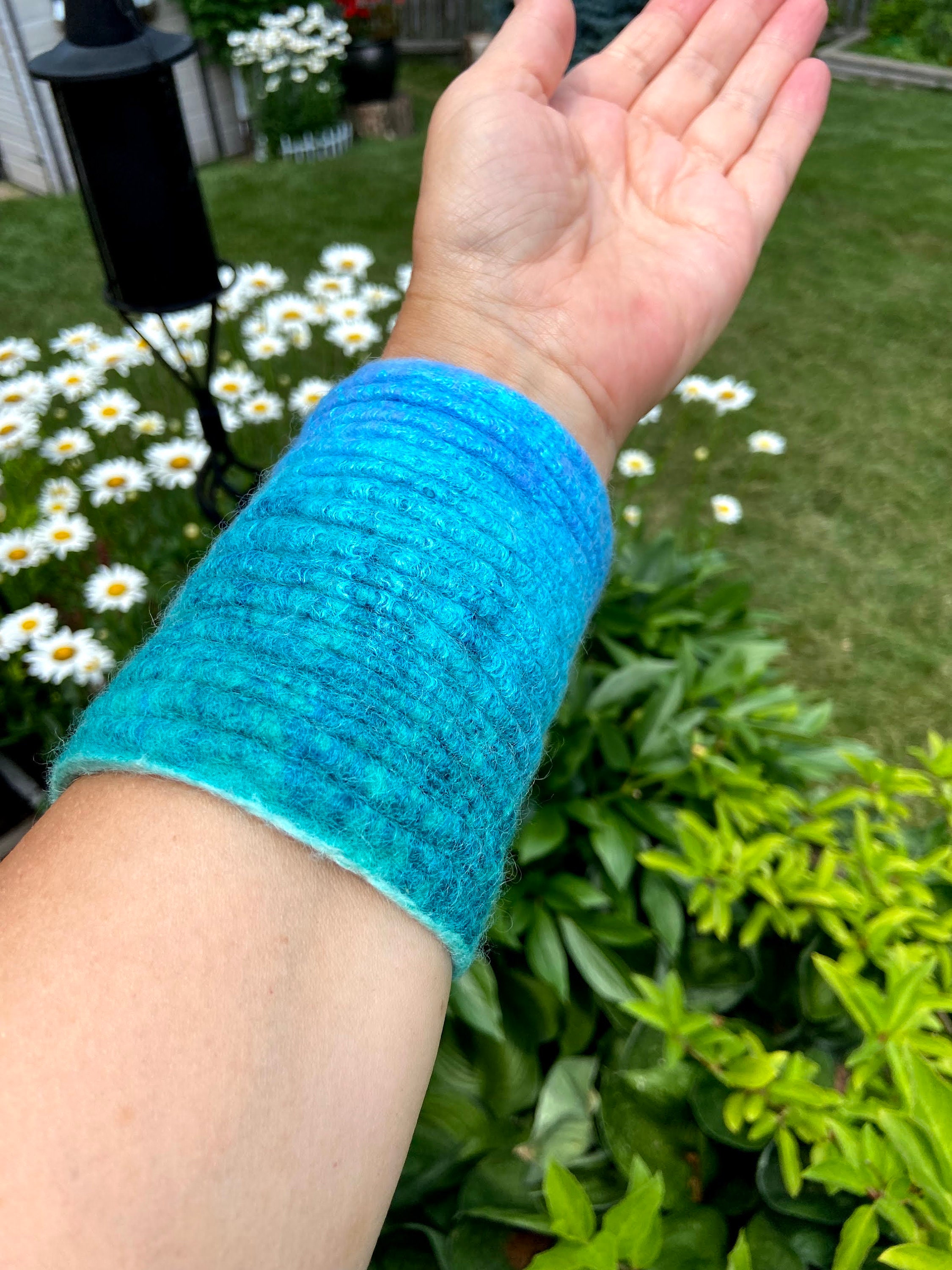 Wool Cuff/bracelet, Felted Cuff/bracelet, Felt Cuff/bracelet, Handmade ...