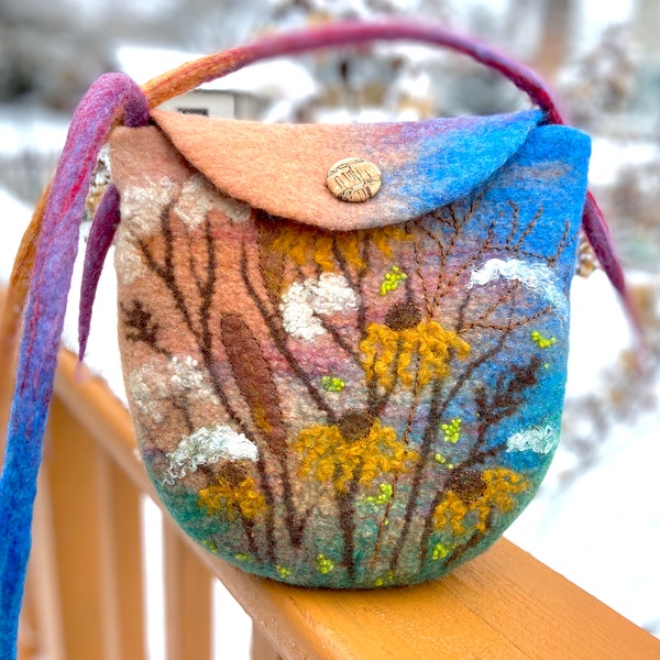 Felted Wool Purse - Etsy