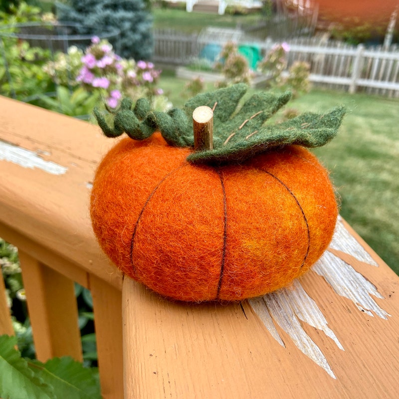 Wool Pumpkin - Etsy