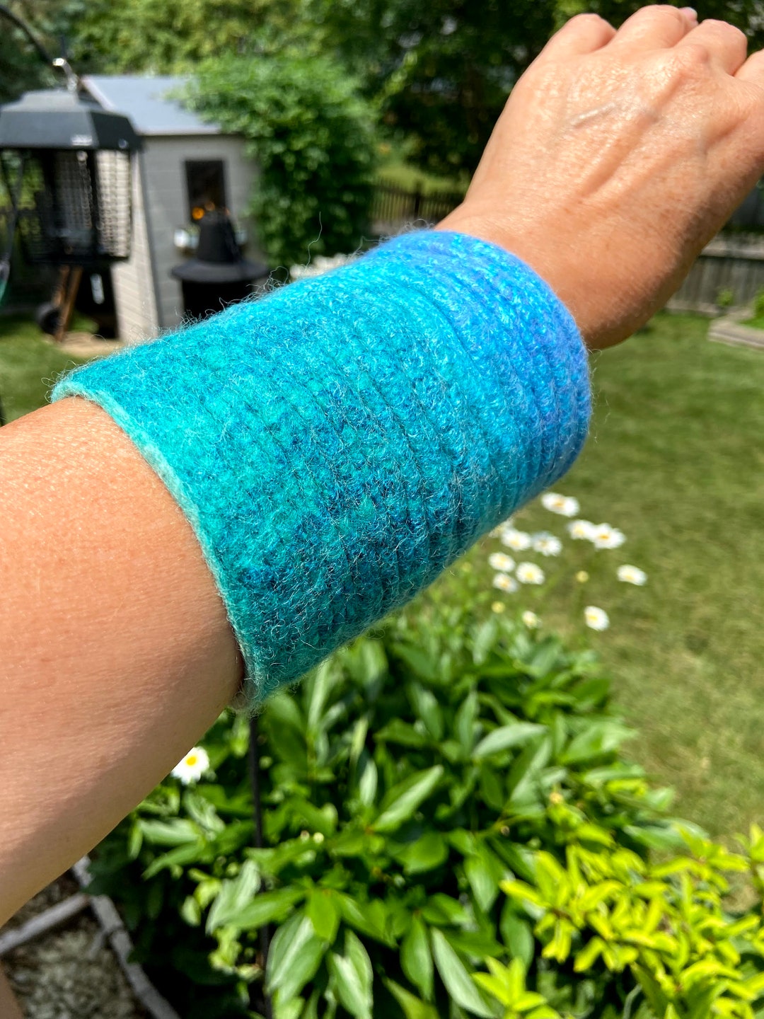 Wool Cuff/bracelet, Felted Cuff/bracelet, Felt Cuff/bracelet, Handmade ...