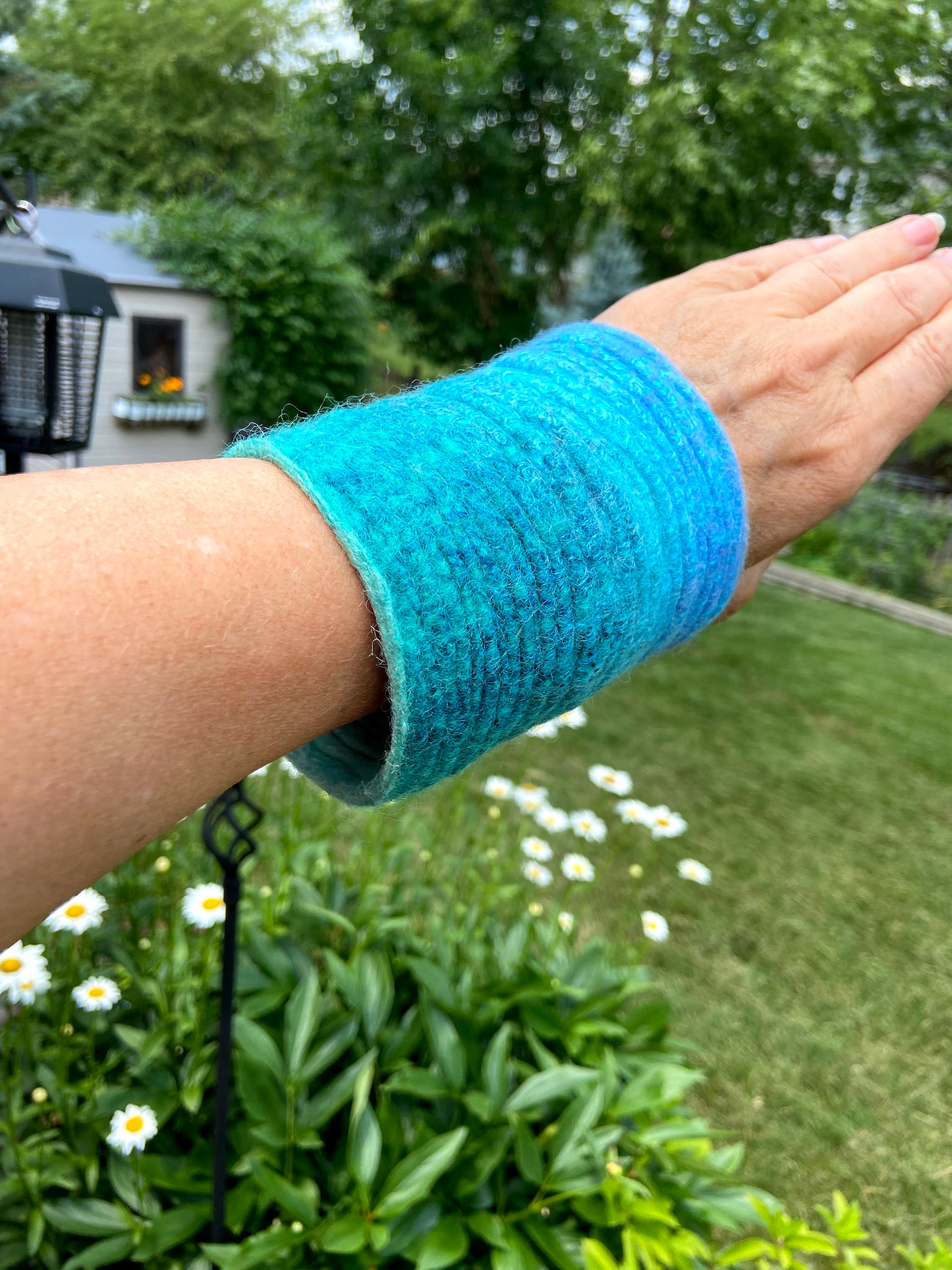 Wool Cuff/bracelet, Felted Cuff/bracelet, Felt Cuff/bracelet, Handmade ...