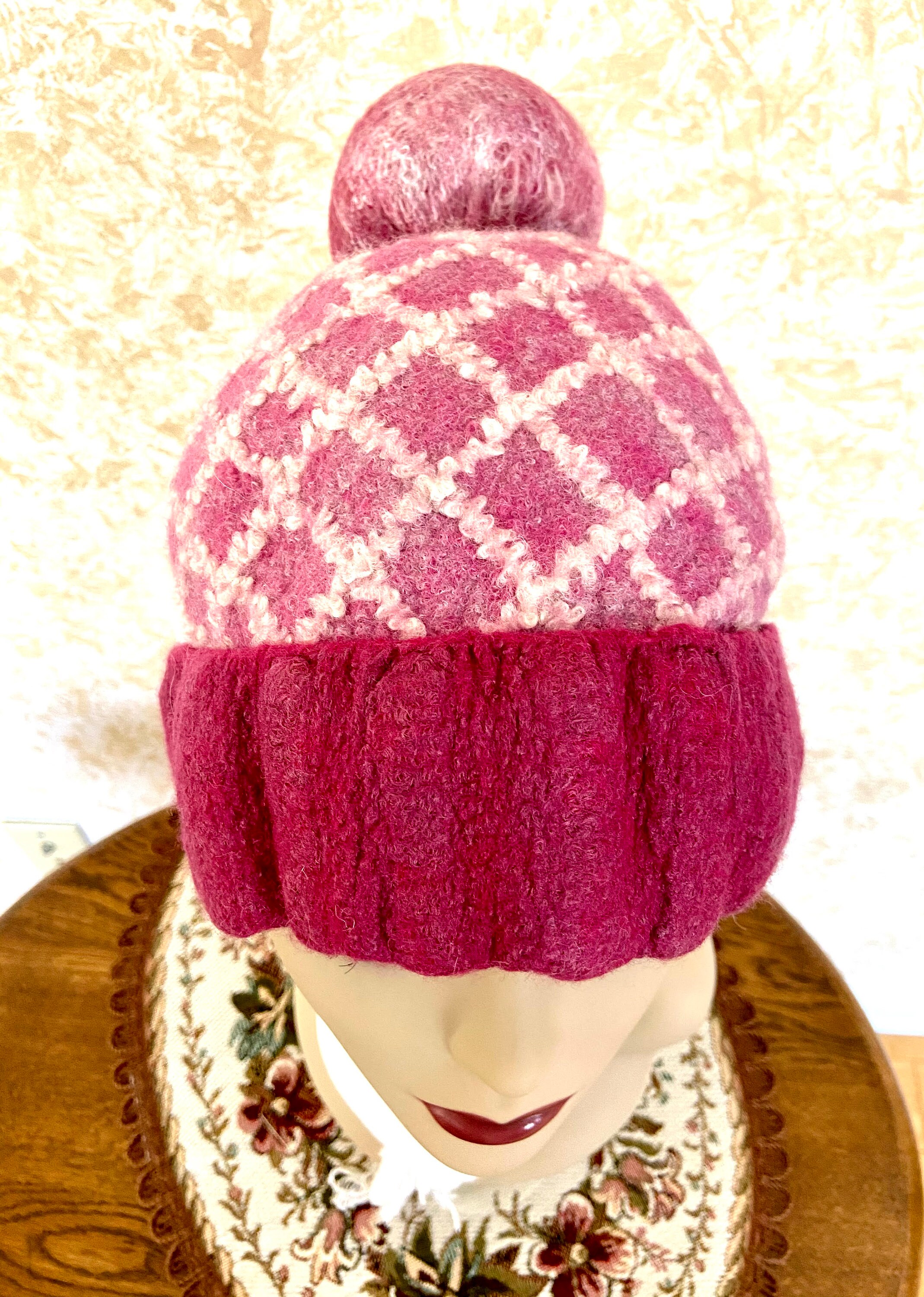 Wool Hat Felted Hat Winter Hat Head Warmer Handmade Wool - Etsy UK