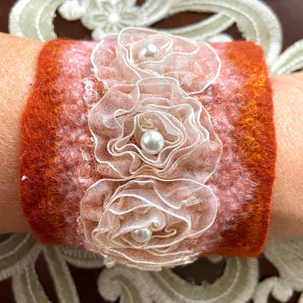 Felt Bracelet - Etsy