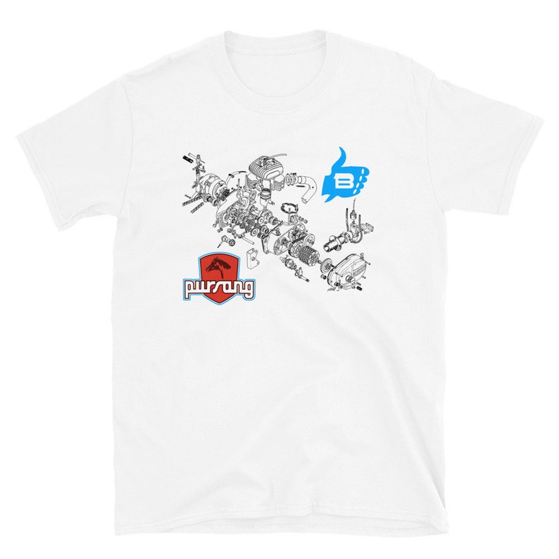 Bultaco Pursang Dirt Bike Engine View T-shirt - Etsy