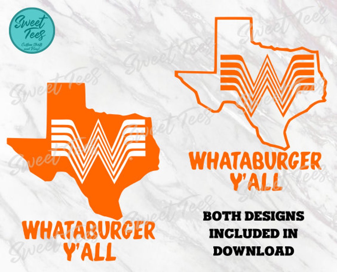 Whataburger SVG PNGWhataburger TeeWhataburger Cut | Etsy