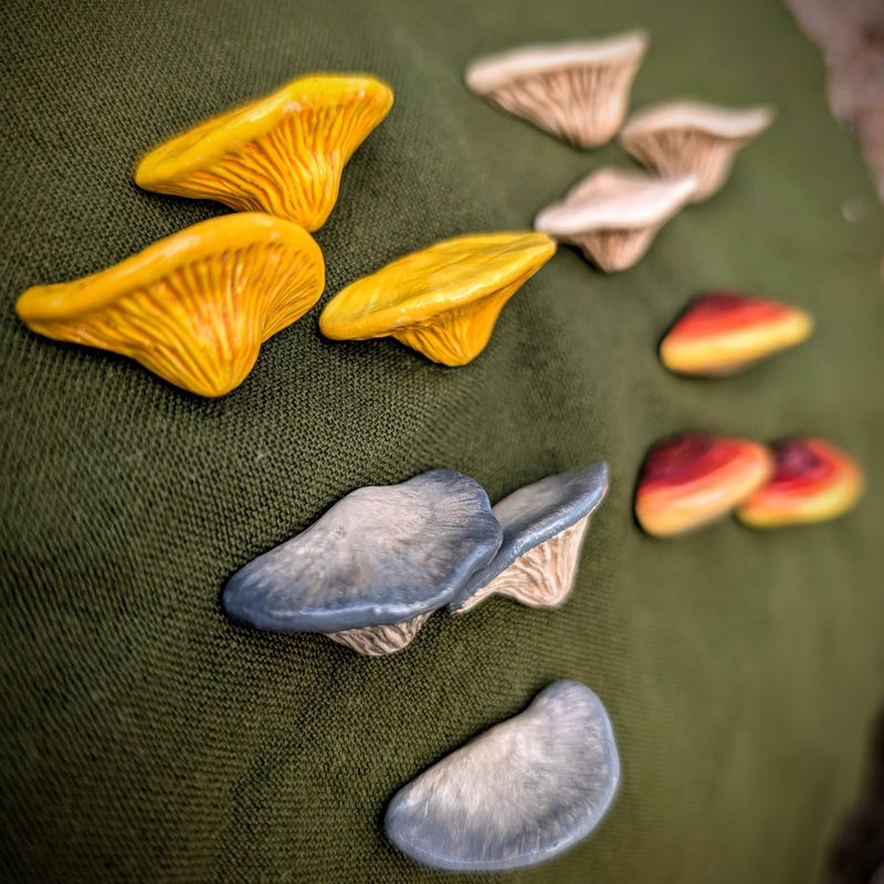 Polymer Clay Pins - Etsy