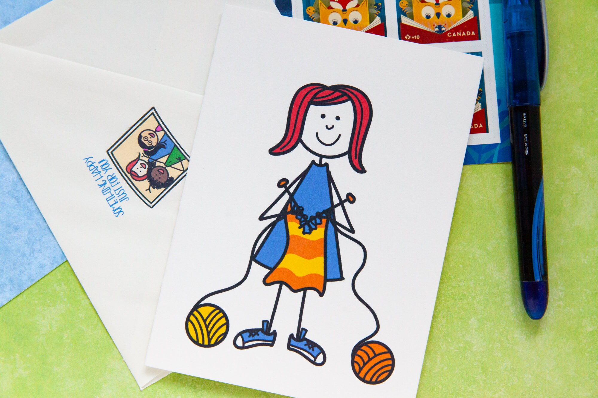 Knitters Gonna Knit Card / Blank Card / Notecard / Card for Knitters ...